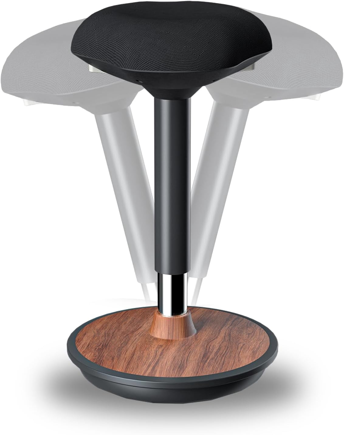 Ergonomic Wobble Stool Standing Desk Chair Height Adjustable ) Active ...