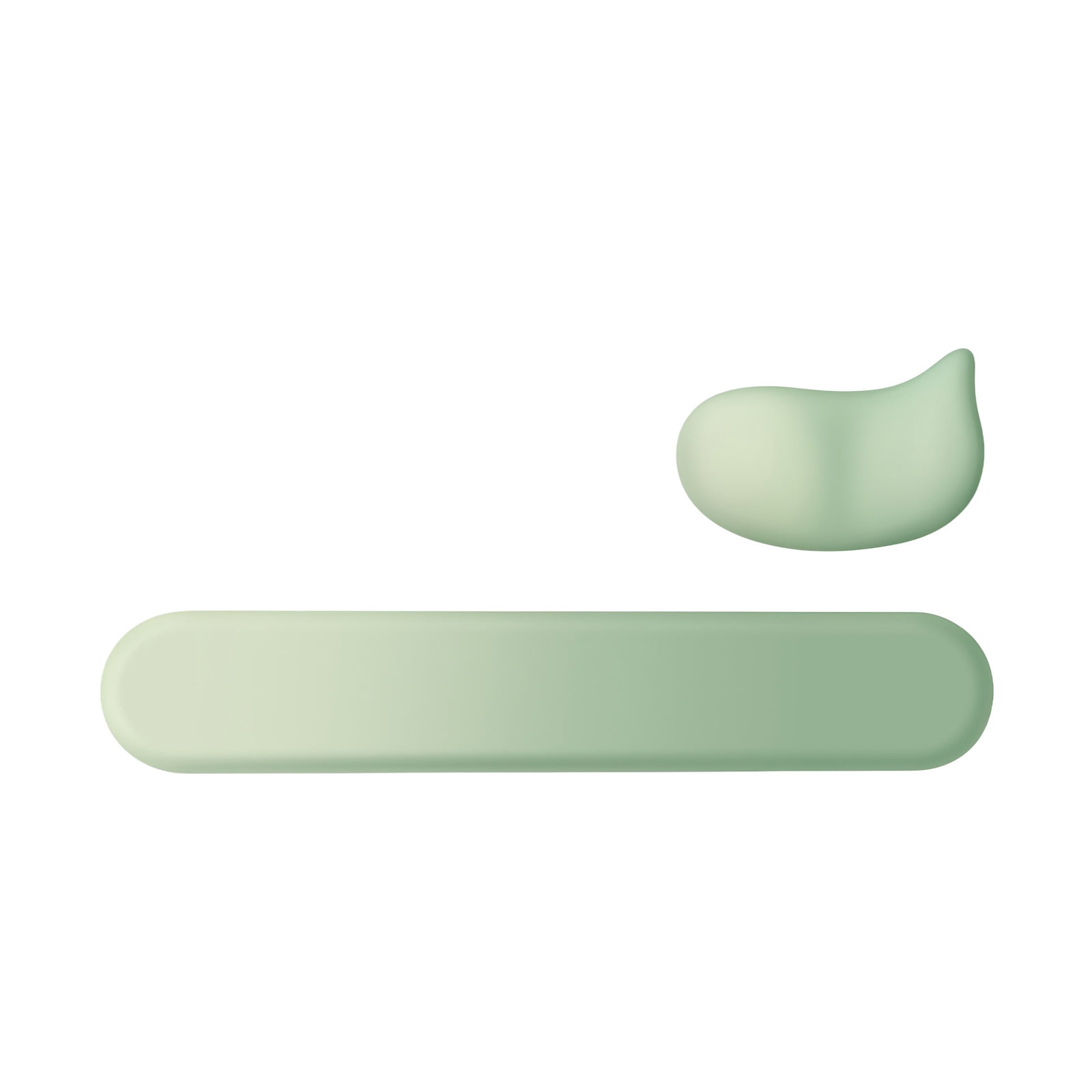 Ergonomic Wrist Support Set For Computer Soft Silicone Pad And Keyboard ...
