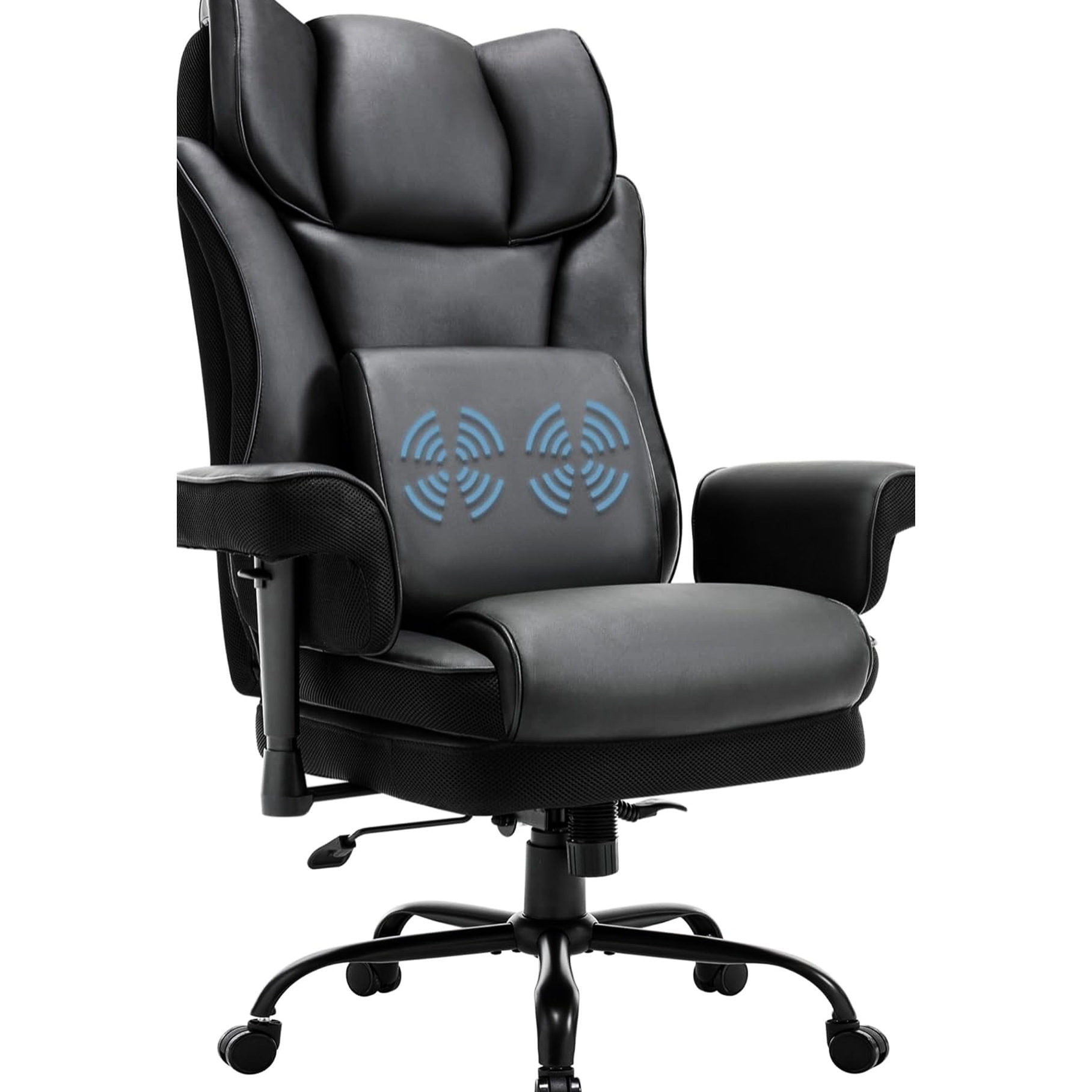 Ergonomic design, silent wheels - Improves the office sitting ...