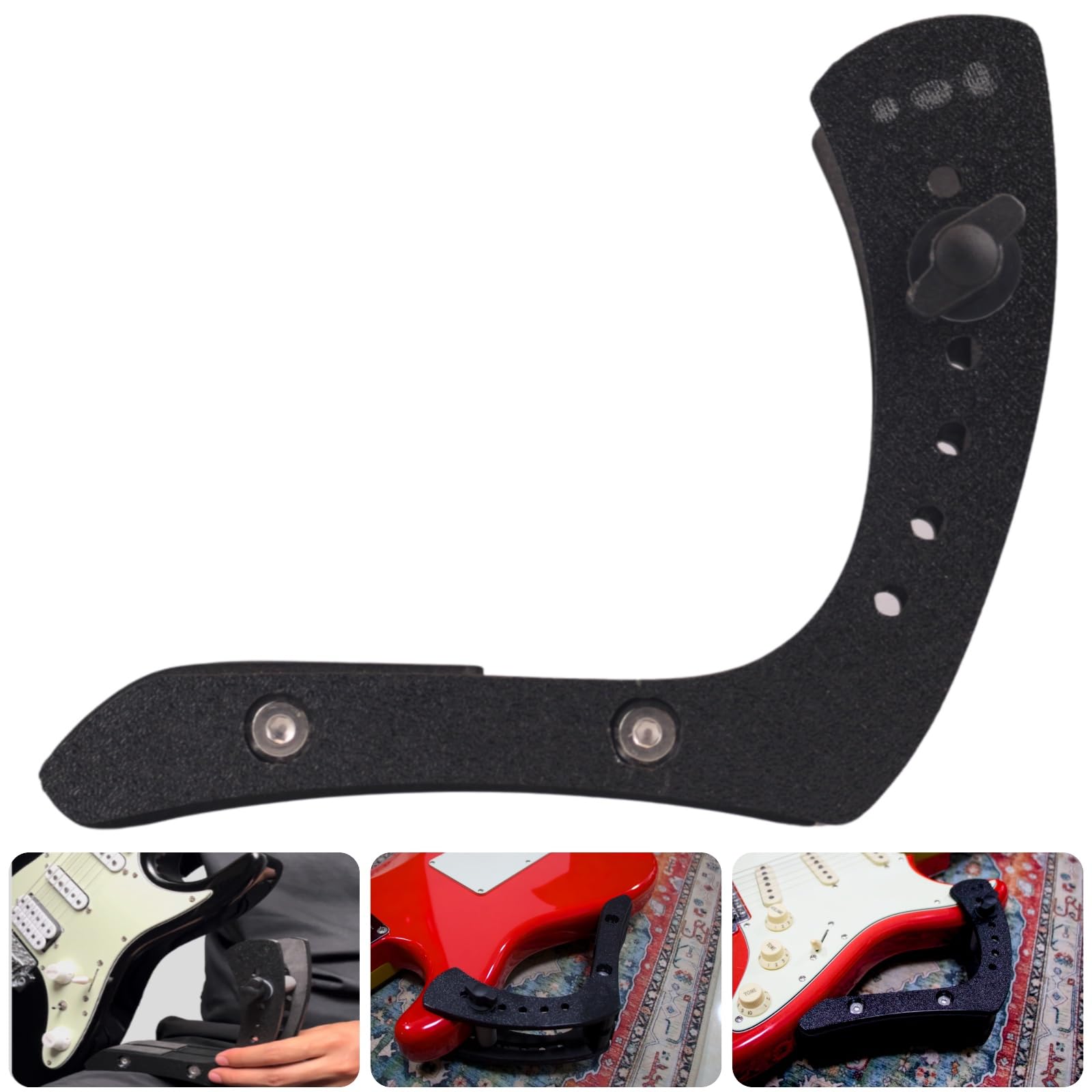 Ergonomic electric guitar fixing stand feet, electric guitar support ...