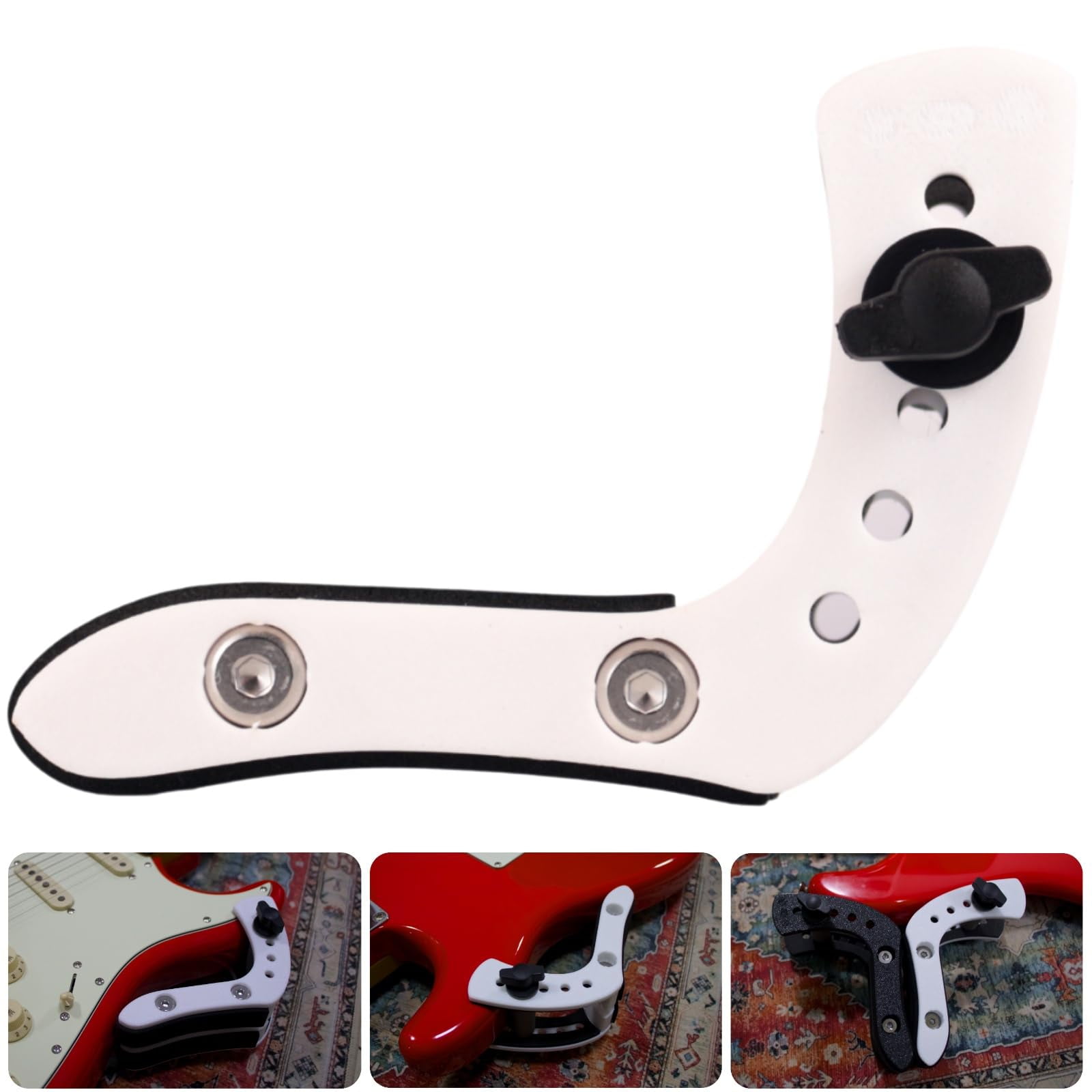 Ergonomic electric guitar stand, guitar leg rest, electric guitar ...