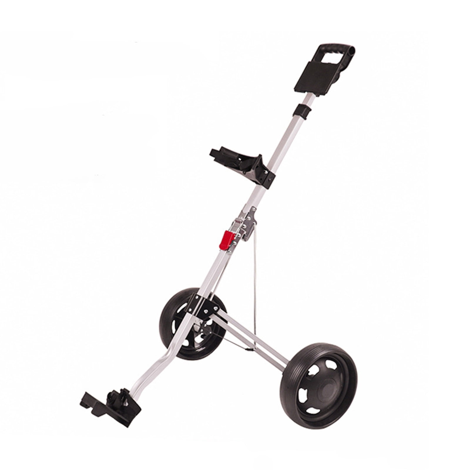 HPLSZCN Foldable Golf Push Cart Collapsible Golf Trolley Push Pull Golf ...