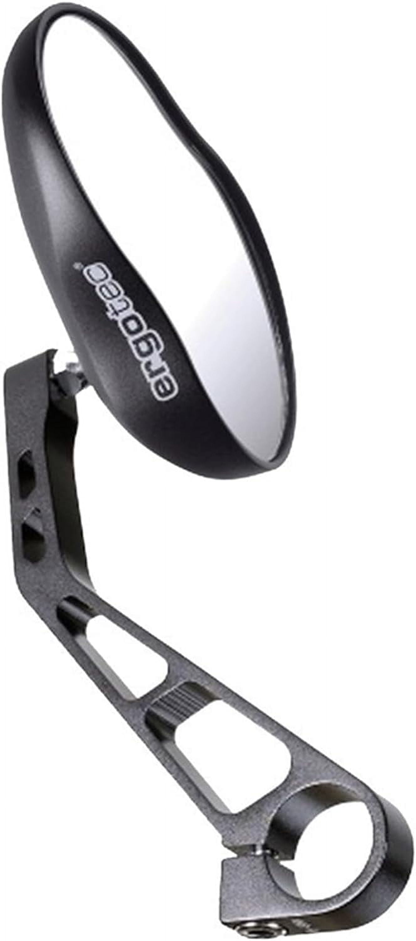 Ergotec M-99 Bicycle Rear View Mirror, Dia 121 x 78-66 mm, Aspherical ...