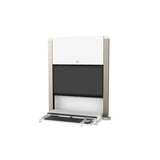Ergotron 61-367-030 Carefit Enclosure Wall Mount Computer Workstation ...