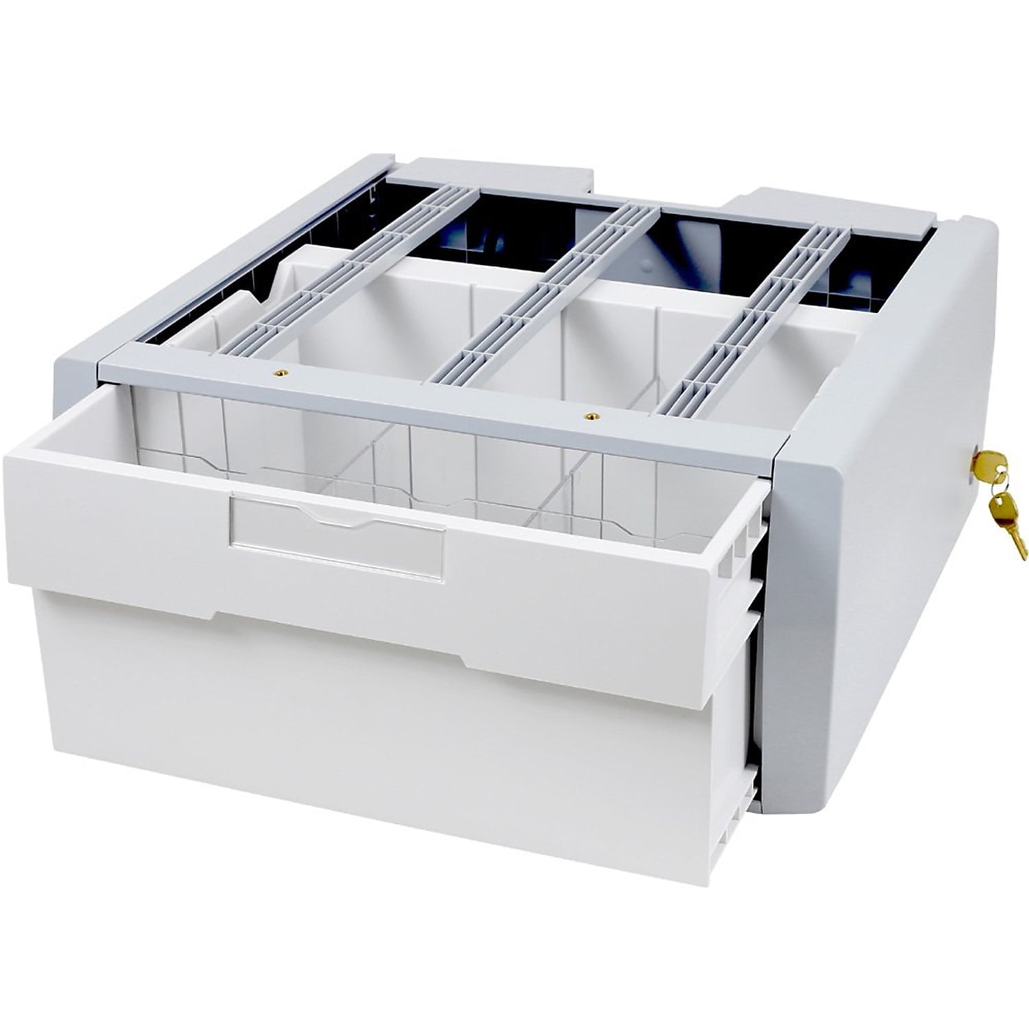 Ergotron 9-Compartment Drawer Organizer Gray/White (97-974) - Walmart.com