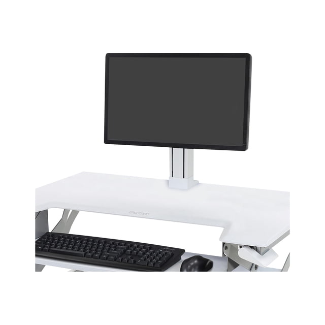 Ergotron 97-935-062 WorkFit Single LD Monitor Kit (white) - Walmart ...