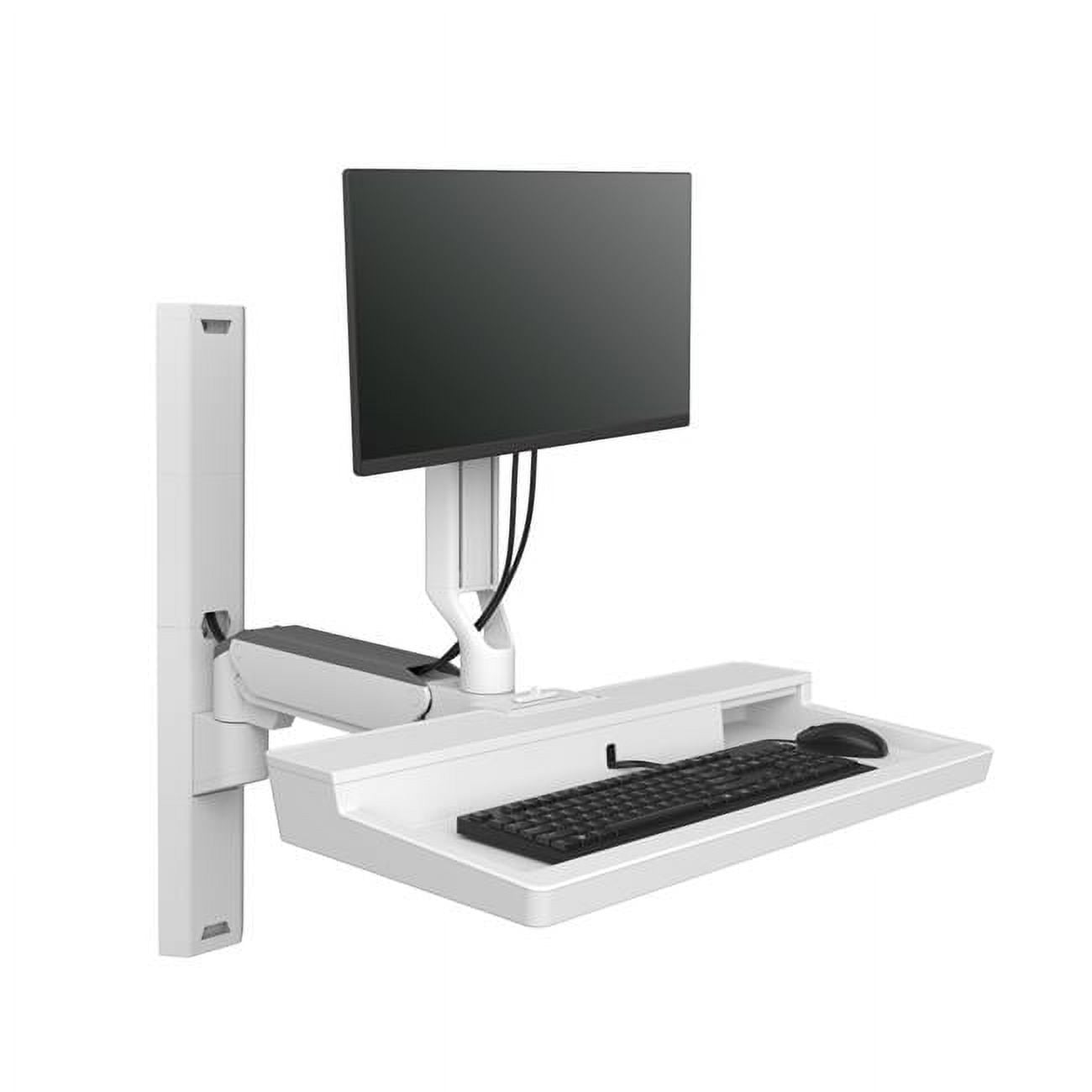 Ergotron CareFit Wall Mount for Keyboard, Monitor, Mount Extension, LCD ...