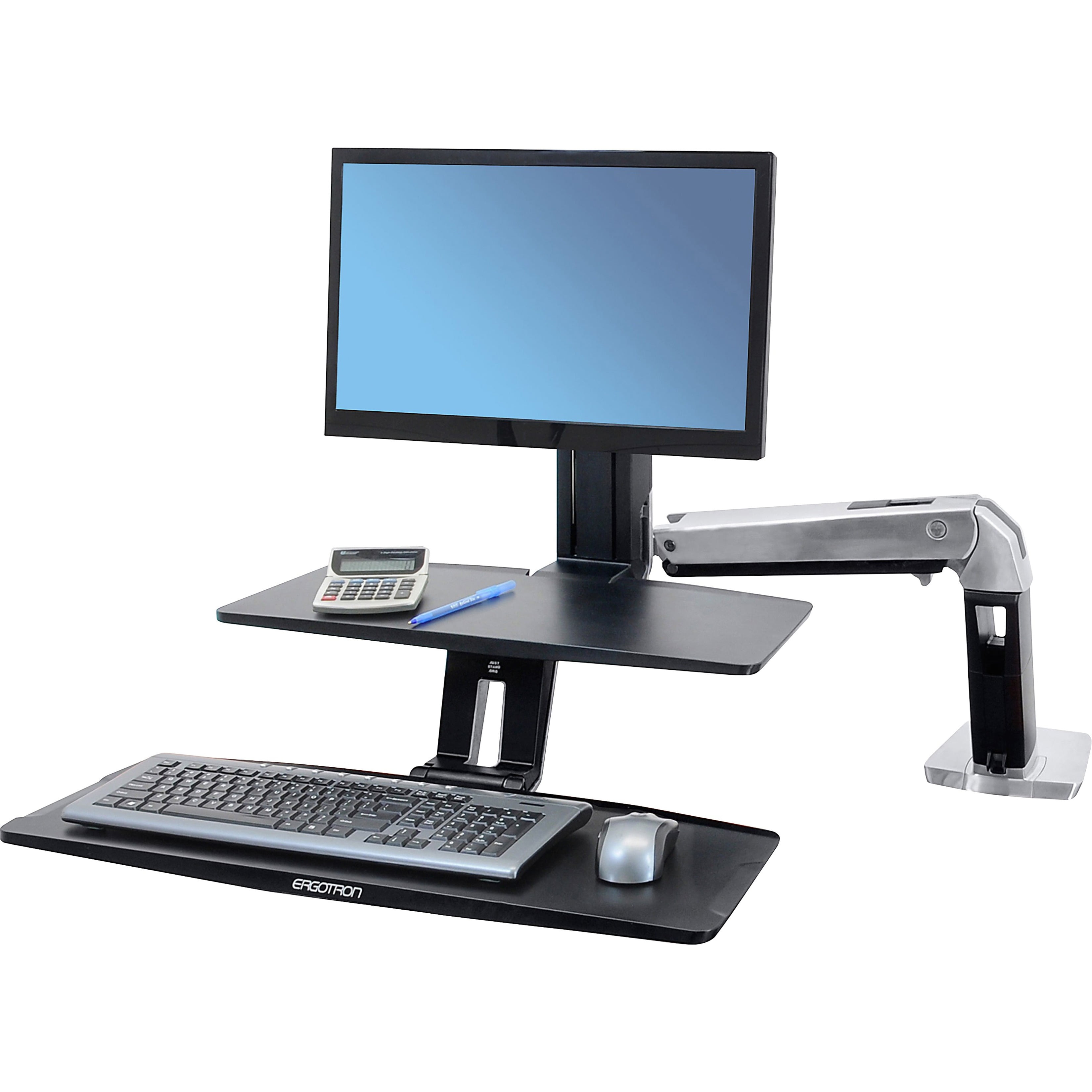 Ergotron, ERG24390026, 243926 Workfit-A Sngl Monitor Workstatn, 1 Each ...