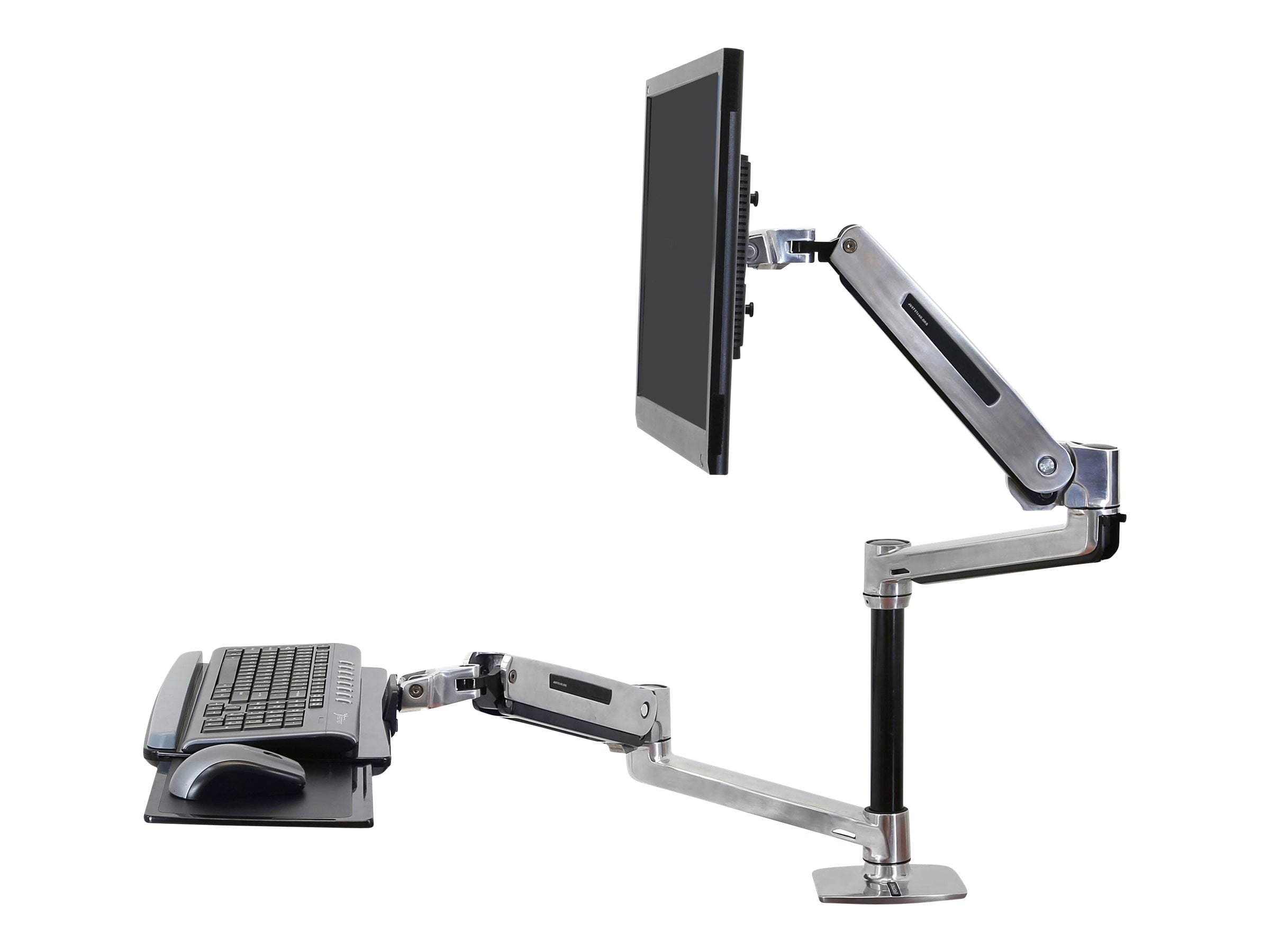 Ergotron, ERG45405026, WorkFit-LX, Sit-Stand Desk Mount System, 1 Each ...