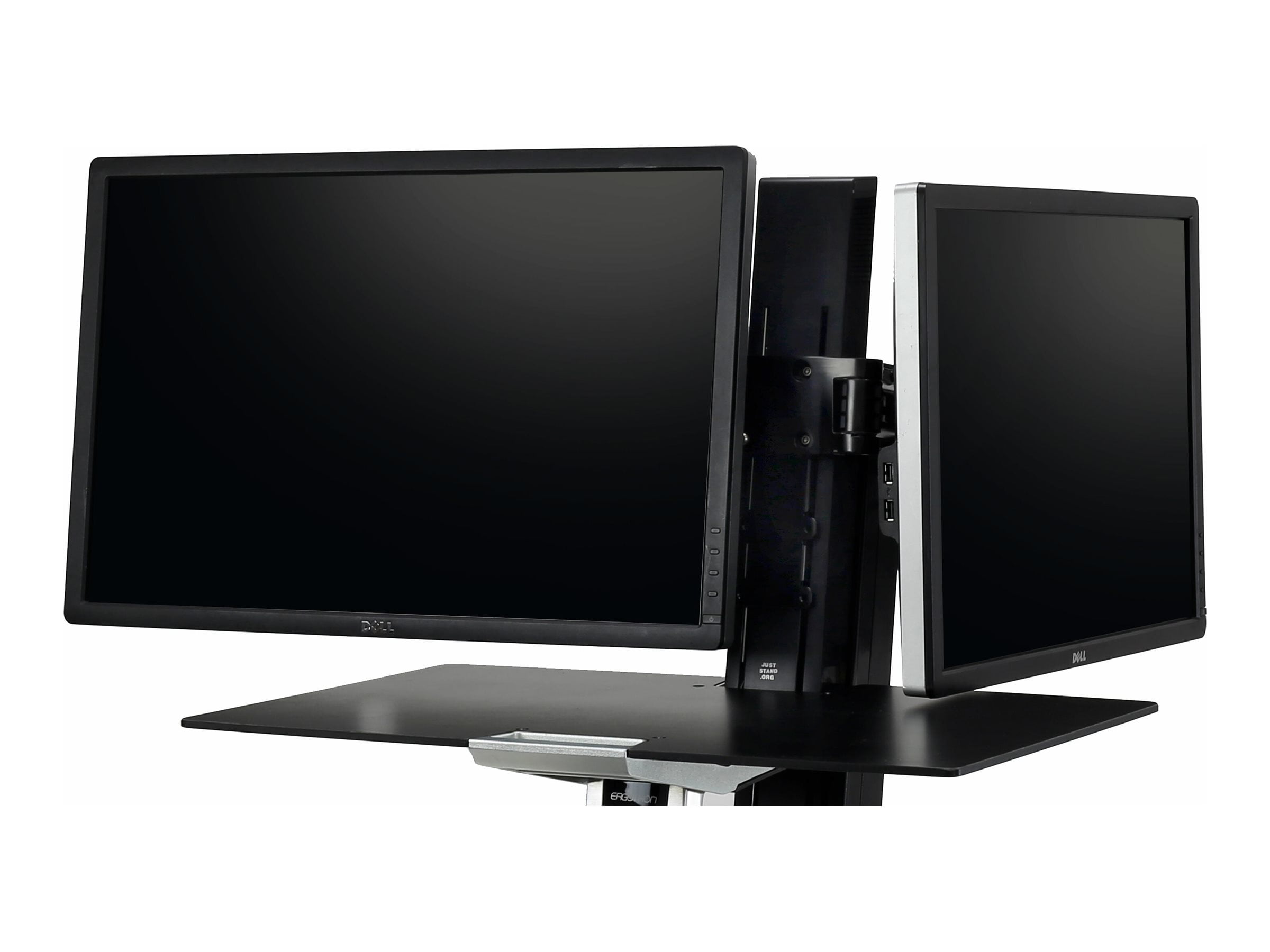 Ergotron Mounting Bracket for Monitor - 25" Screen Support - 28 lb Load ...