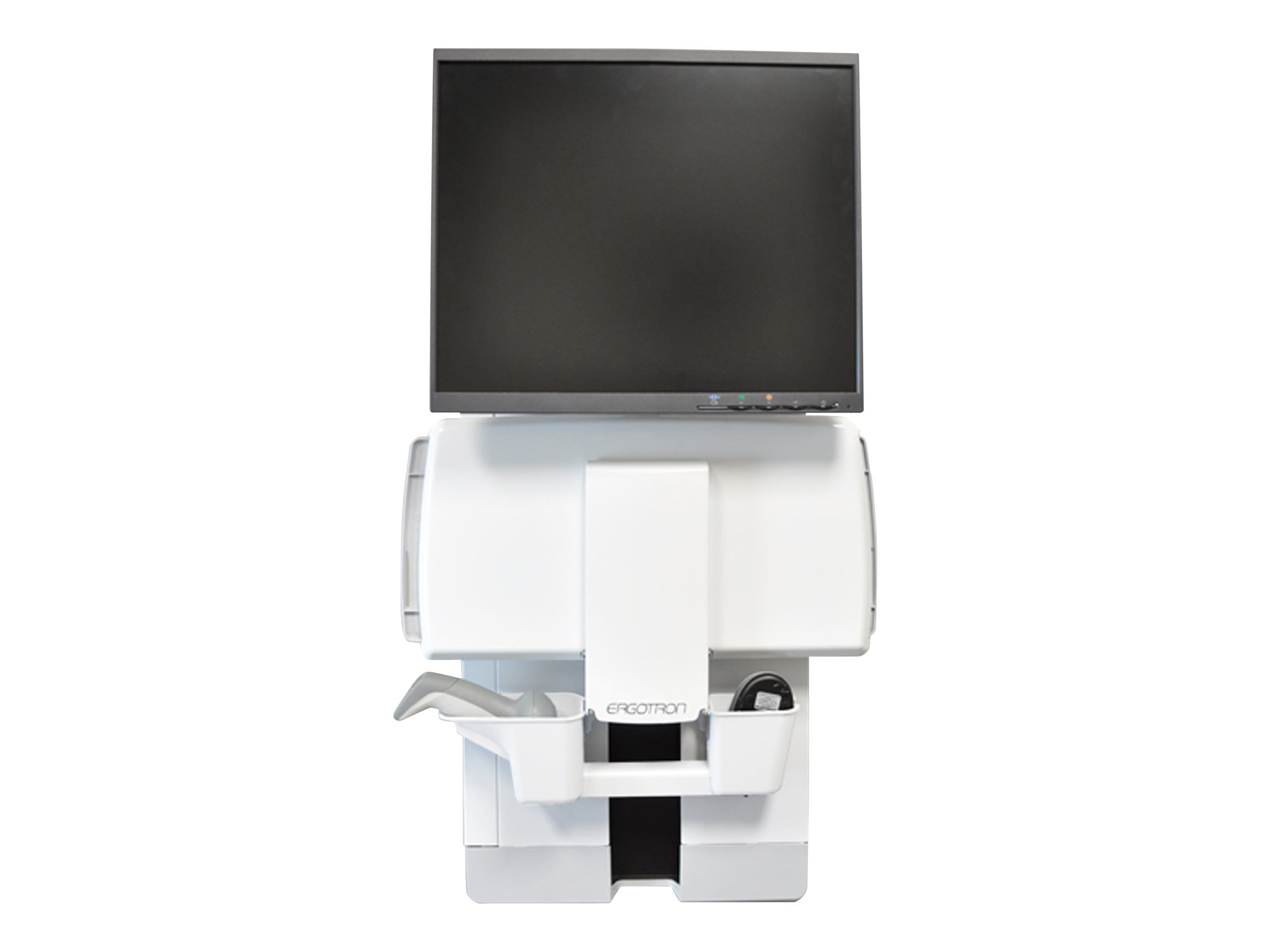 Ergotron StyleView Vertical Lift for 24" Displays, Patient Room (White ...