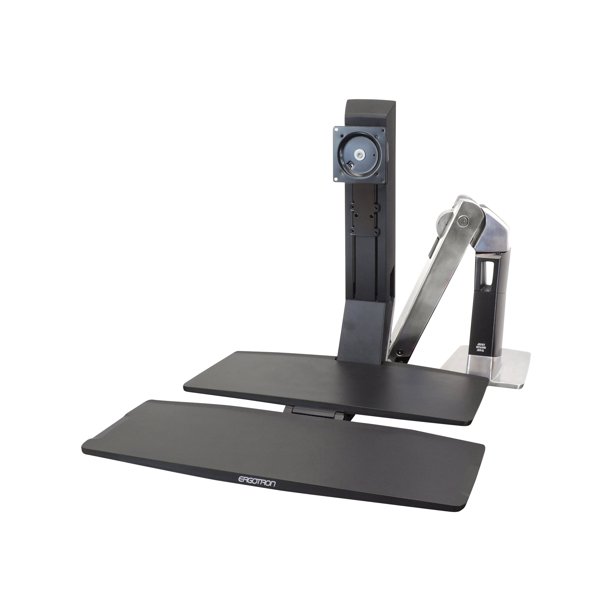 Ergotron WorkFit-A Sit-Stand Workstation w/Worksurface+, LCD LD Monitor ...
