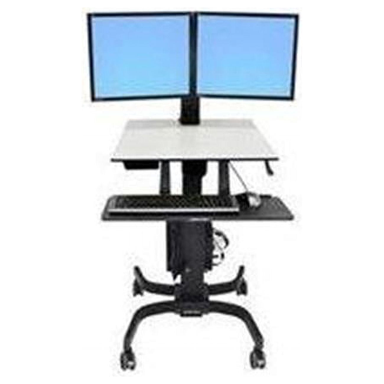 Ergotron WorkFit-C Dual Sit-Stand Workstation (24214085) - Walmart ...