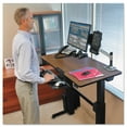 Ergotron WorkFit D Sit-Stand Workstation, 47 5/8 x 23 1/2 x 50 5/8 ...