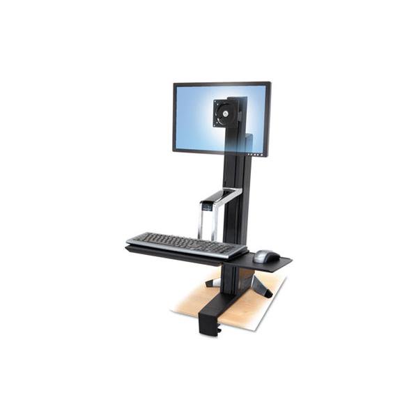 Ergotron WorkFit-S Sit-Stand Workstation without Worksurface, LCD LD ...