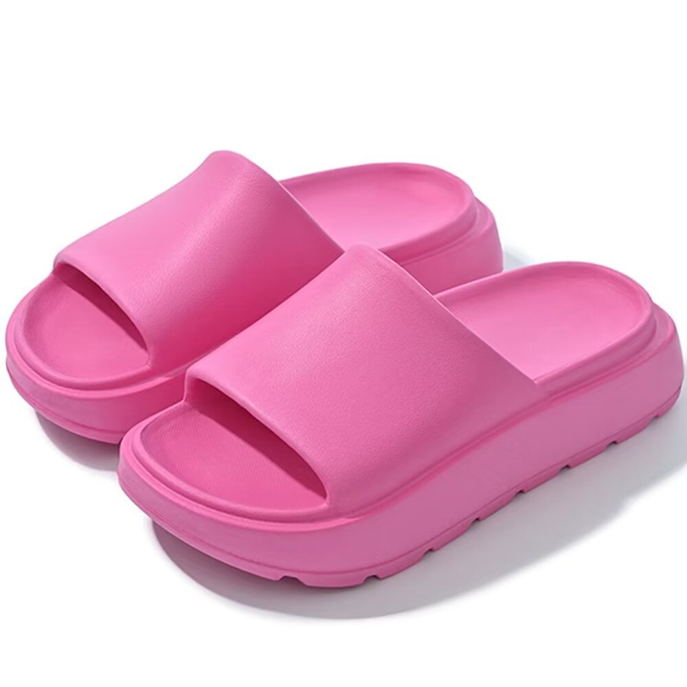 Erhuoxz Platform Sandals Women Feather Cloud Slippers Quick Drying ...