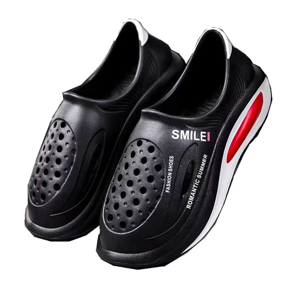 Erhuoxz Slides for Women Men Summer Cushion Foam Platform Soft Thick ...