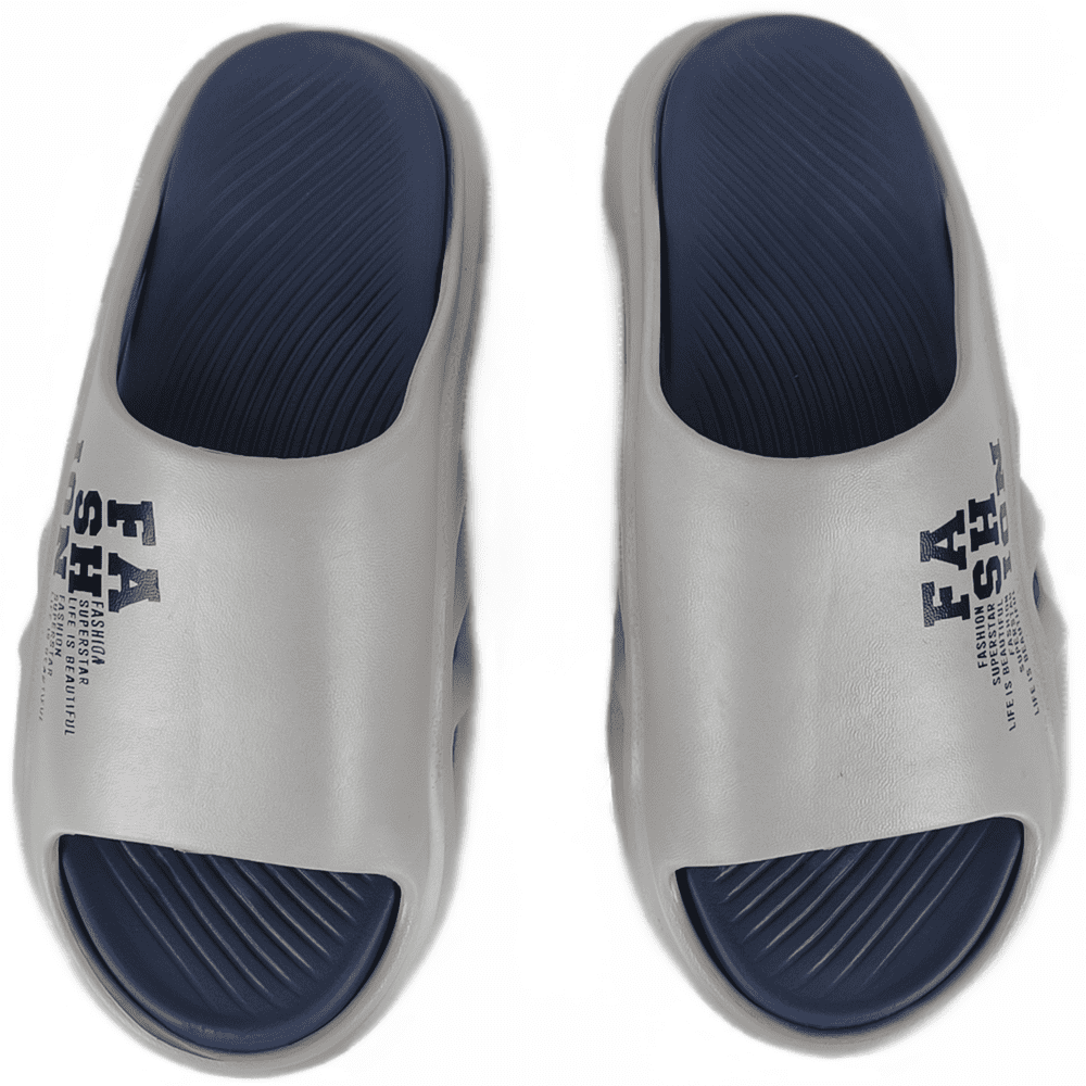 Erhuoxz men's slides,Athletic Slides Sport Shower Sandals for Indoor ...