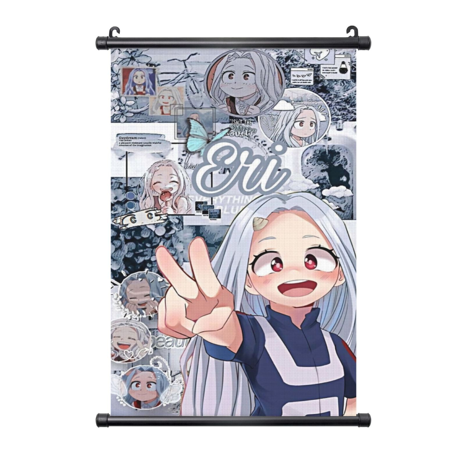 Eri Poster Hanger Plastic Shaft Hanging Poster Wall Art Prints Canvas ...