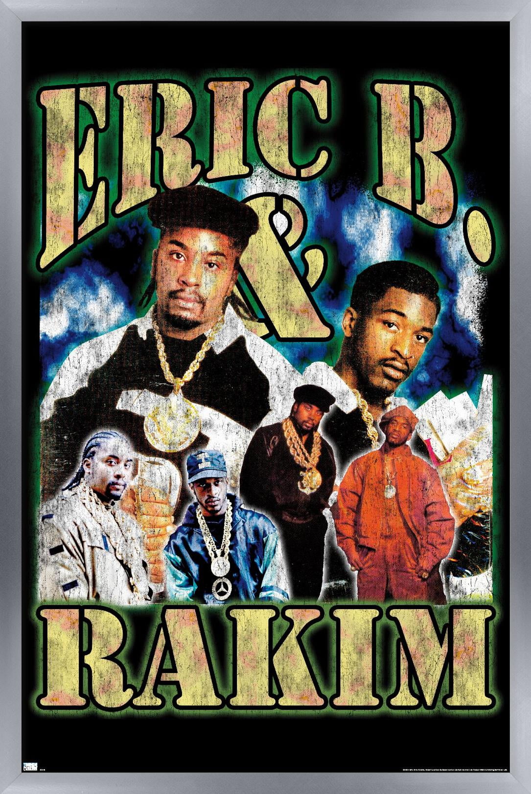Eric B. & Rakim - Bootleg Wall Poster, 14.725" x 22.375" Framed ...