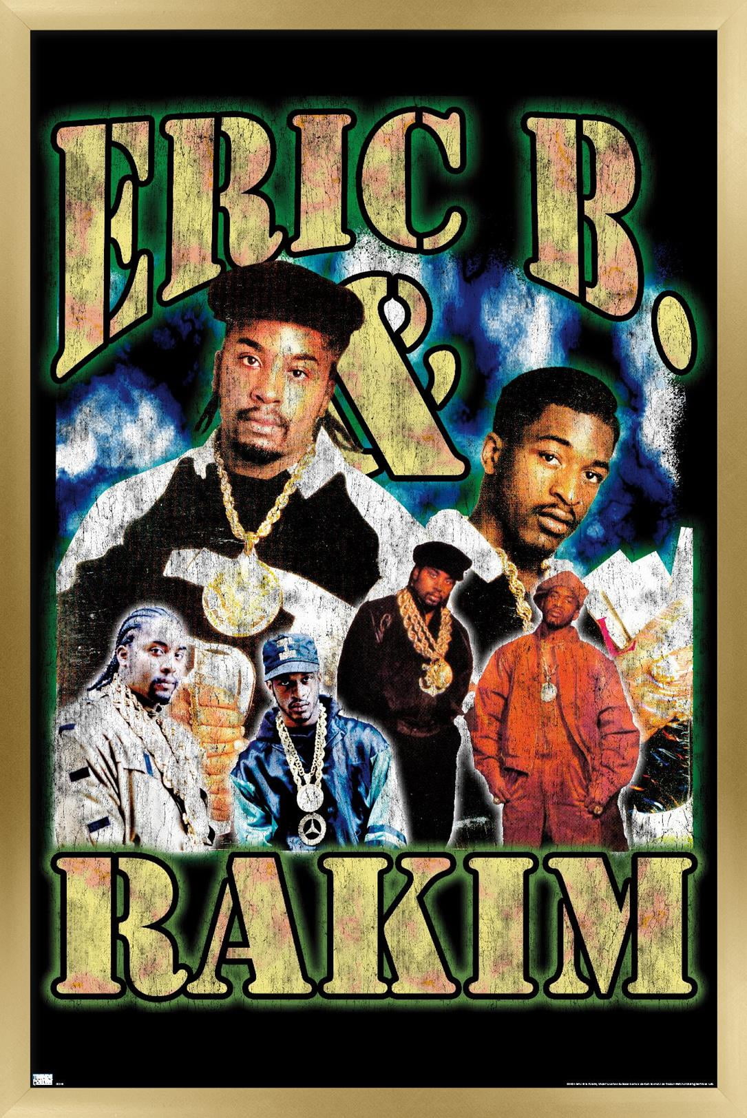 Eric B. & Rakim - Bootleg Wall Poster, 22.375" x 34" Framed - Walmart.com