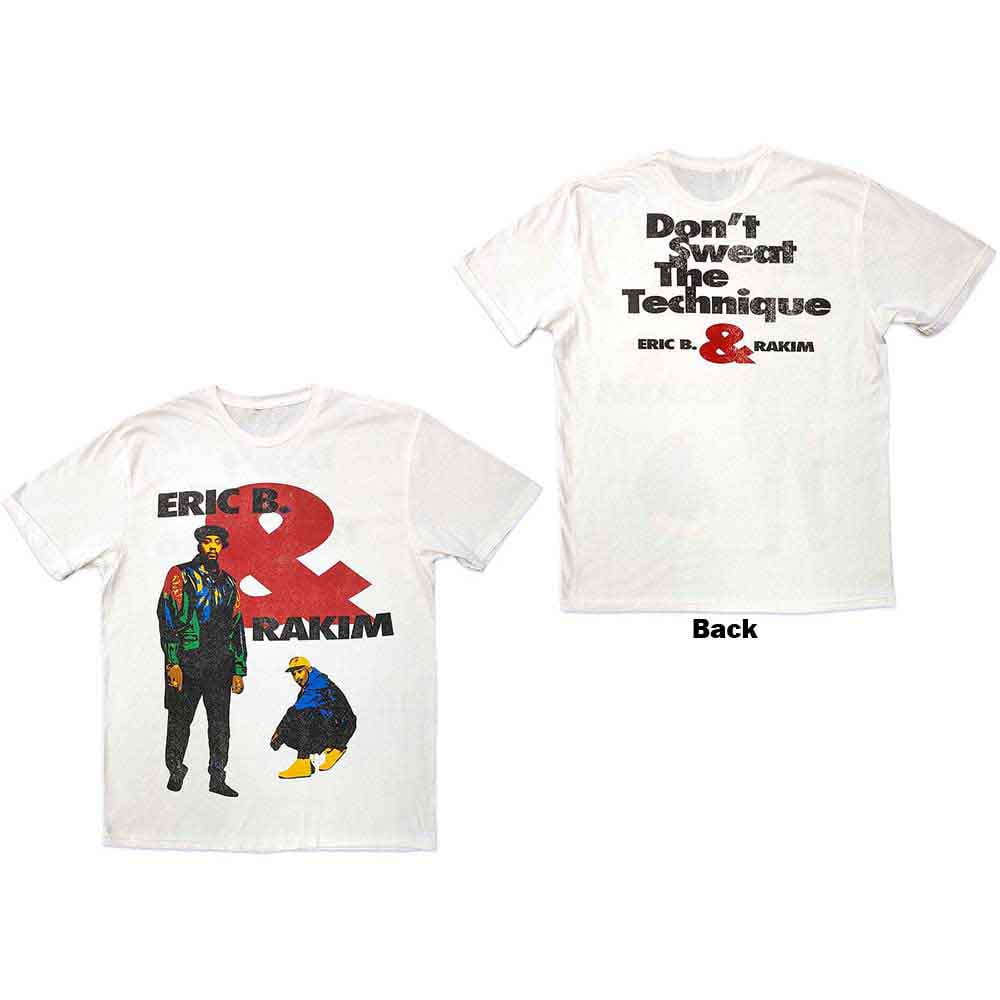 Eric B. & Rakim Unisex T-Shirt: Don't Sweat (Back Print) - Walmart.com