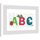 Eric Carle ABC Letters Framed Art Print - Walmart.com