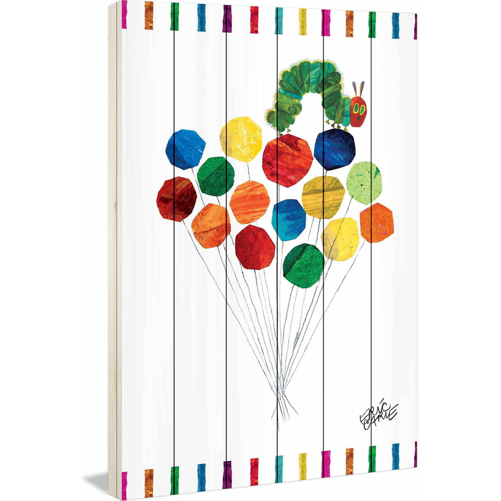 MARMONT HILL Caterpillar on Balloons - Multi-Color 24 x 36 - Walmart.com