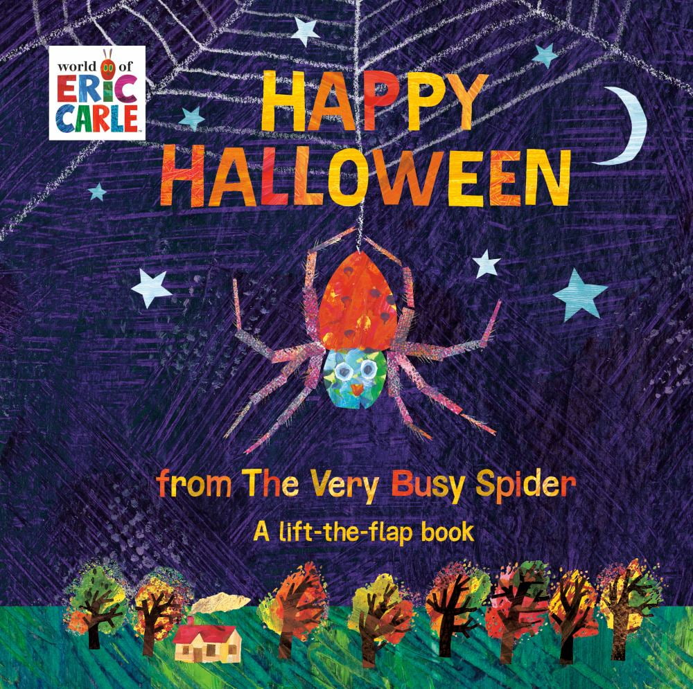 Happy Halloween from the Very Busy Spider: A Lift-The-Flap Book (Board Book) - Walmart.com