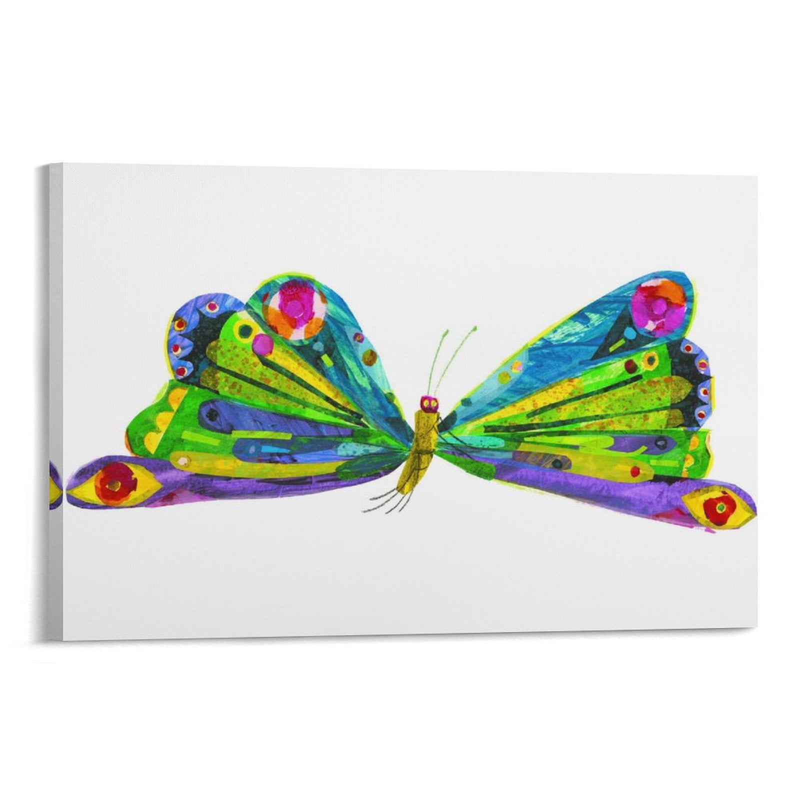 Eric Carle Illustration Butterfly Print Children's Education Posters ...