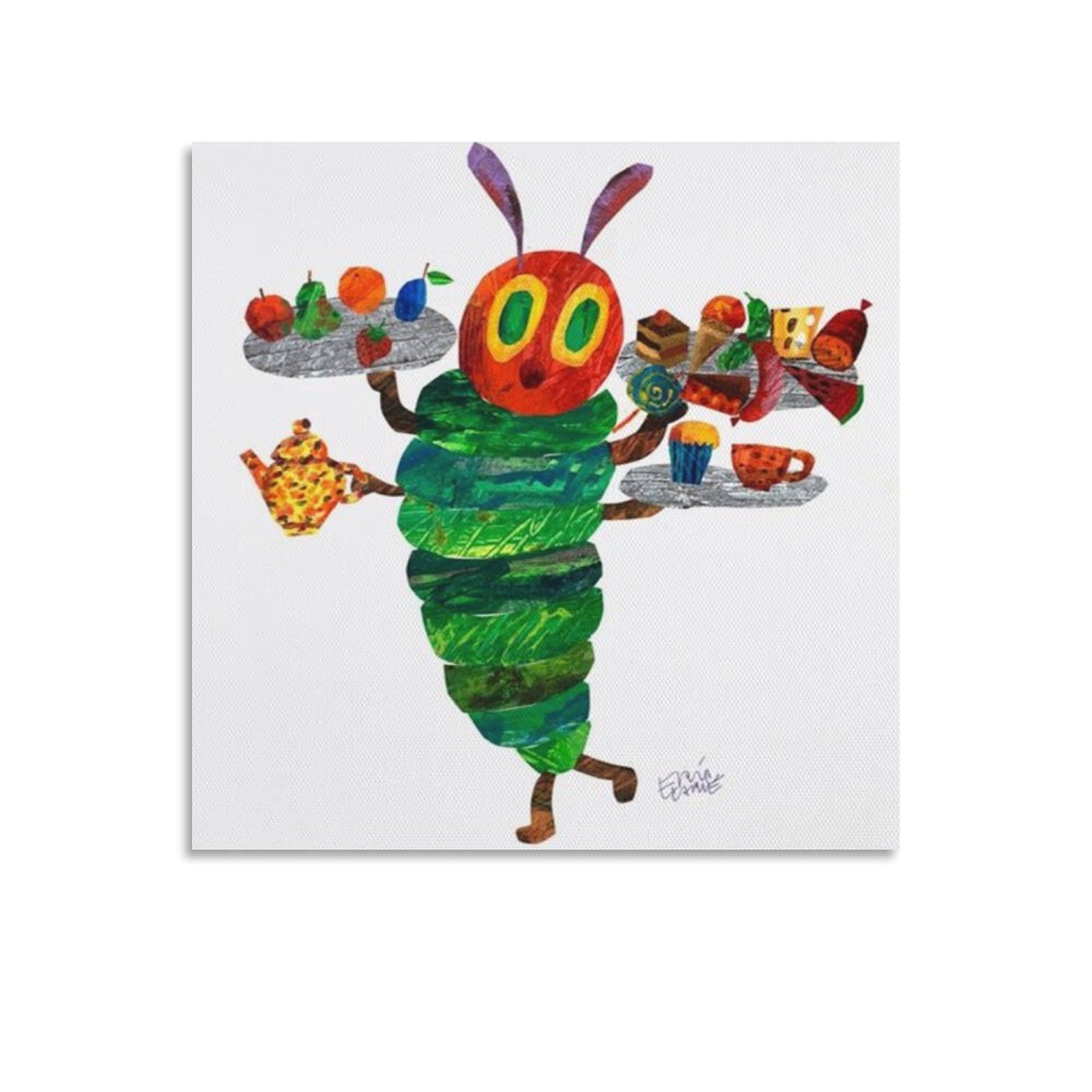 Eric Carle Illustration Print Children's Education Posters (1) Gifts ...