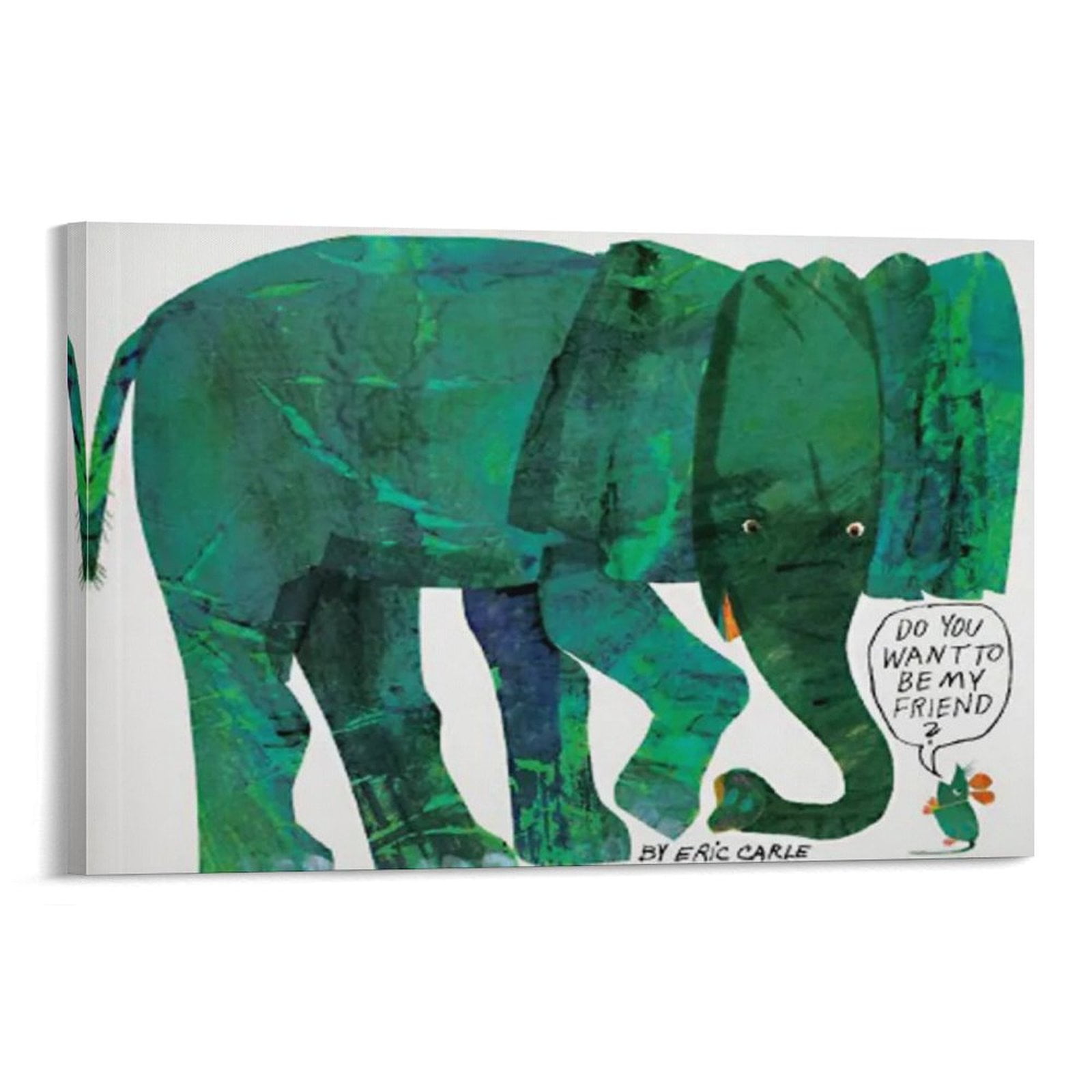 Eric Carle Illustration Print Children's Education Posters (12 ...