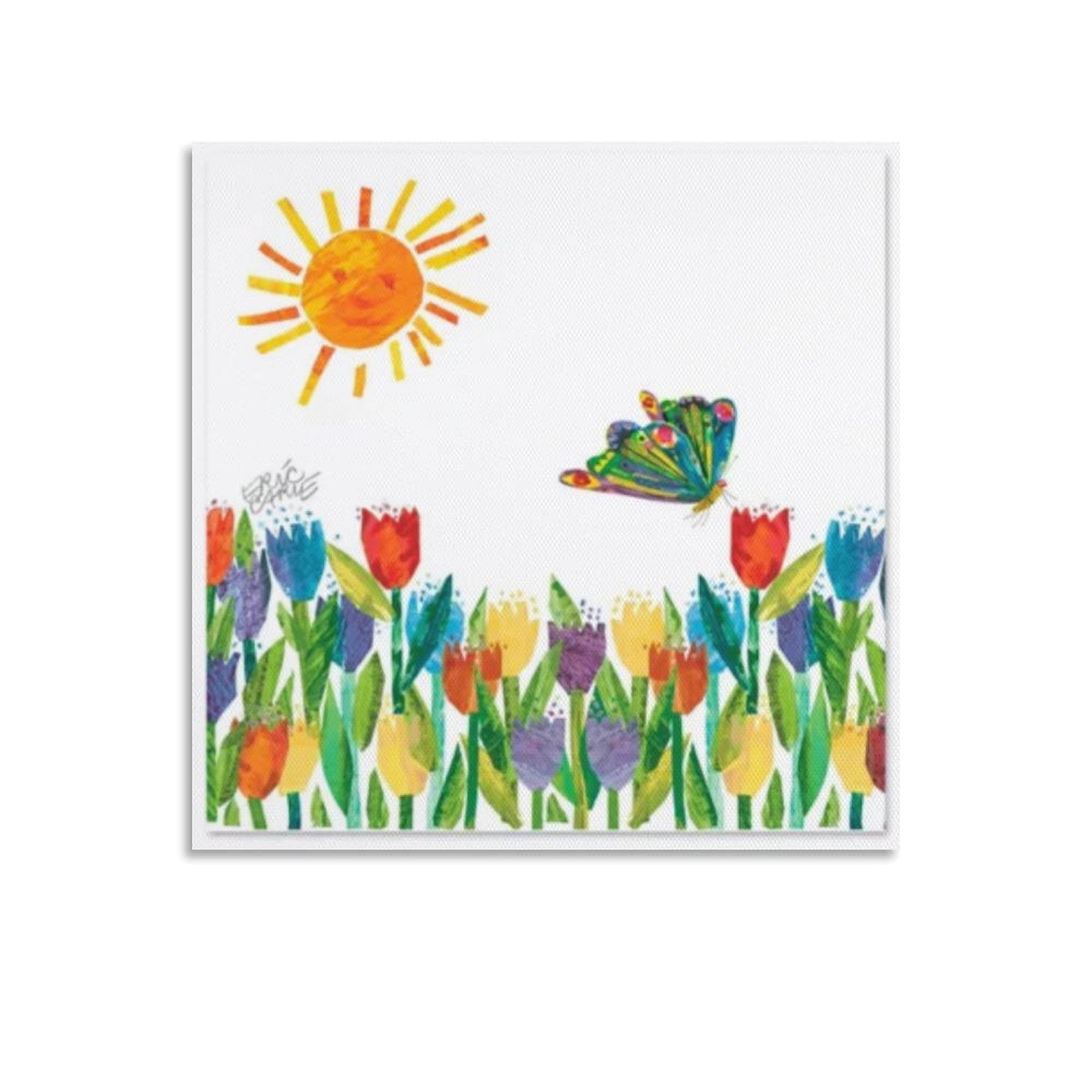 Eric Carle Illustration Print Children's Education Posters (17 ...