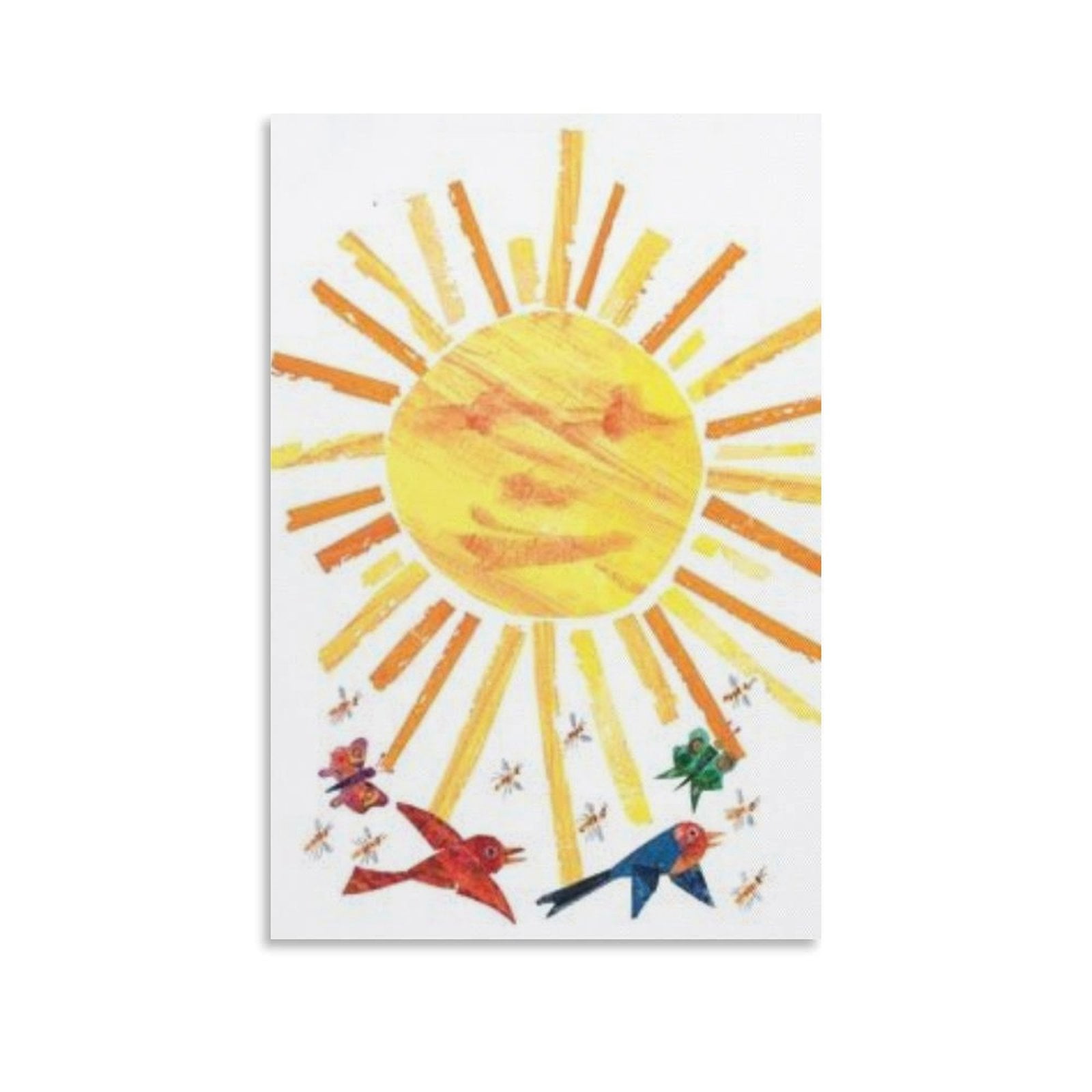 Eric Carle Illustration Print Children's Education Posters (29 ...