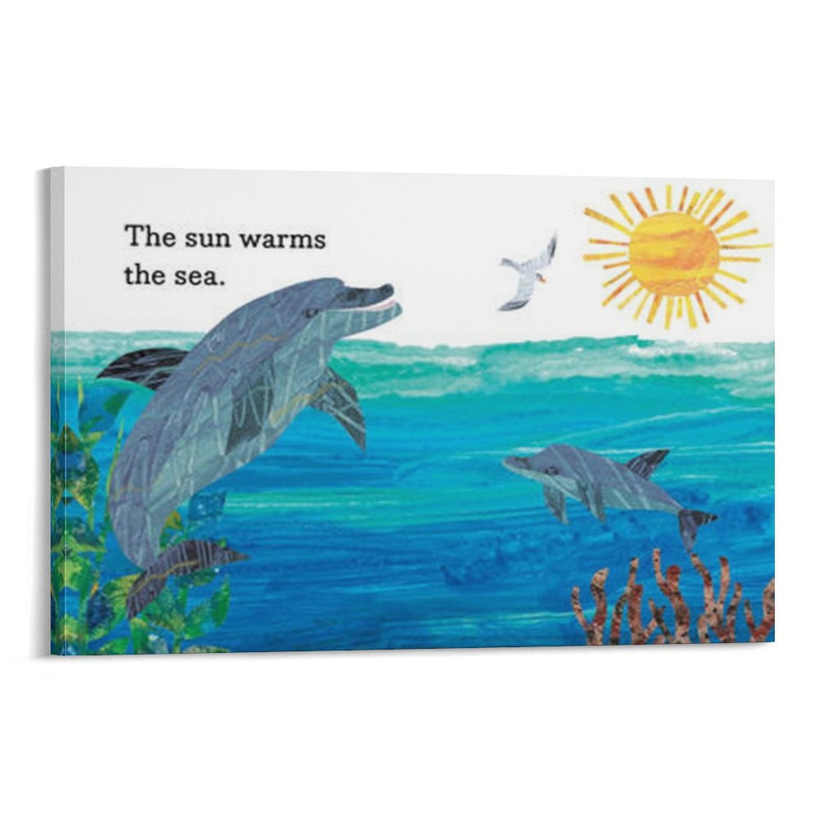 Eric Carle Illustration Print Children's Education Posters (33) Canvas ...