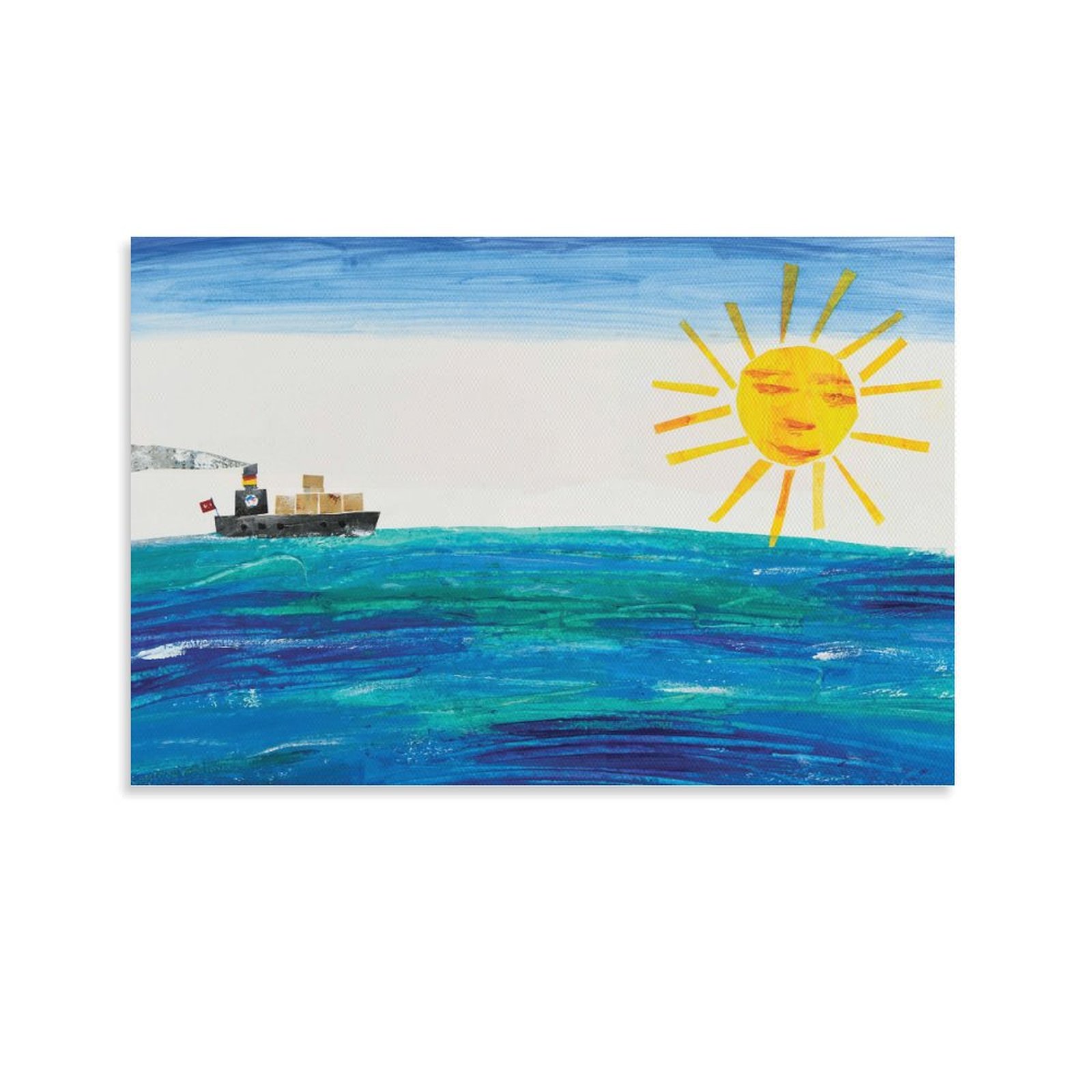 Eric Carle Illustration Print Children's Education Posters (36) Canvas ...