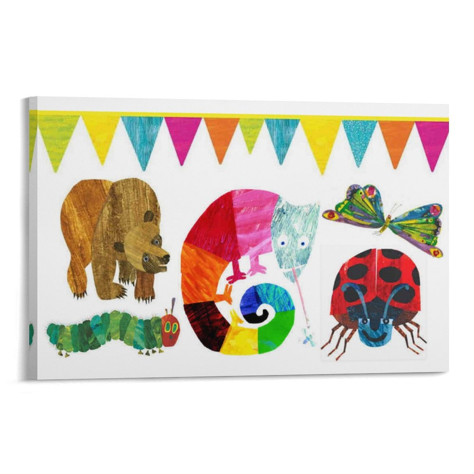 Eric Carle Illustration Print Children's Education Posters (42) Gifts ...