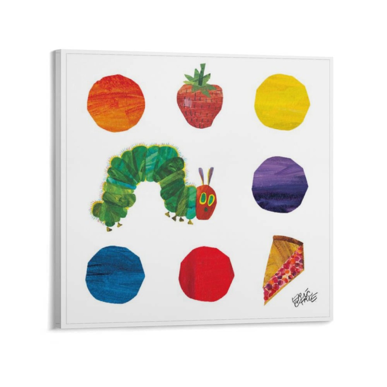 Eric Carle Illustration Print Children's Education Posters (48 ...