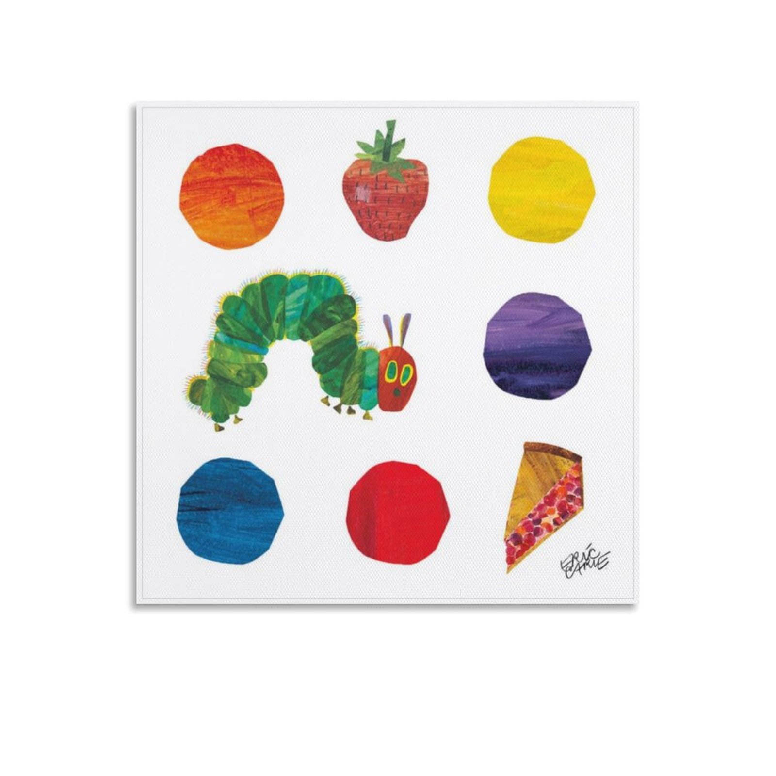Eric Carle Illustration Print Children's Education Posters (48) Canvas ...