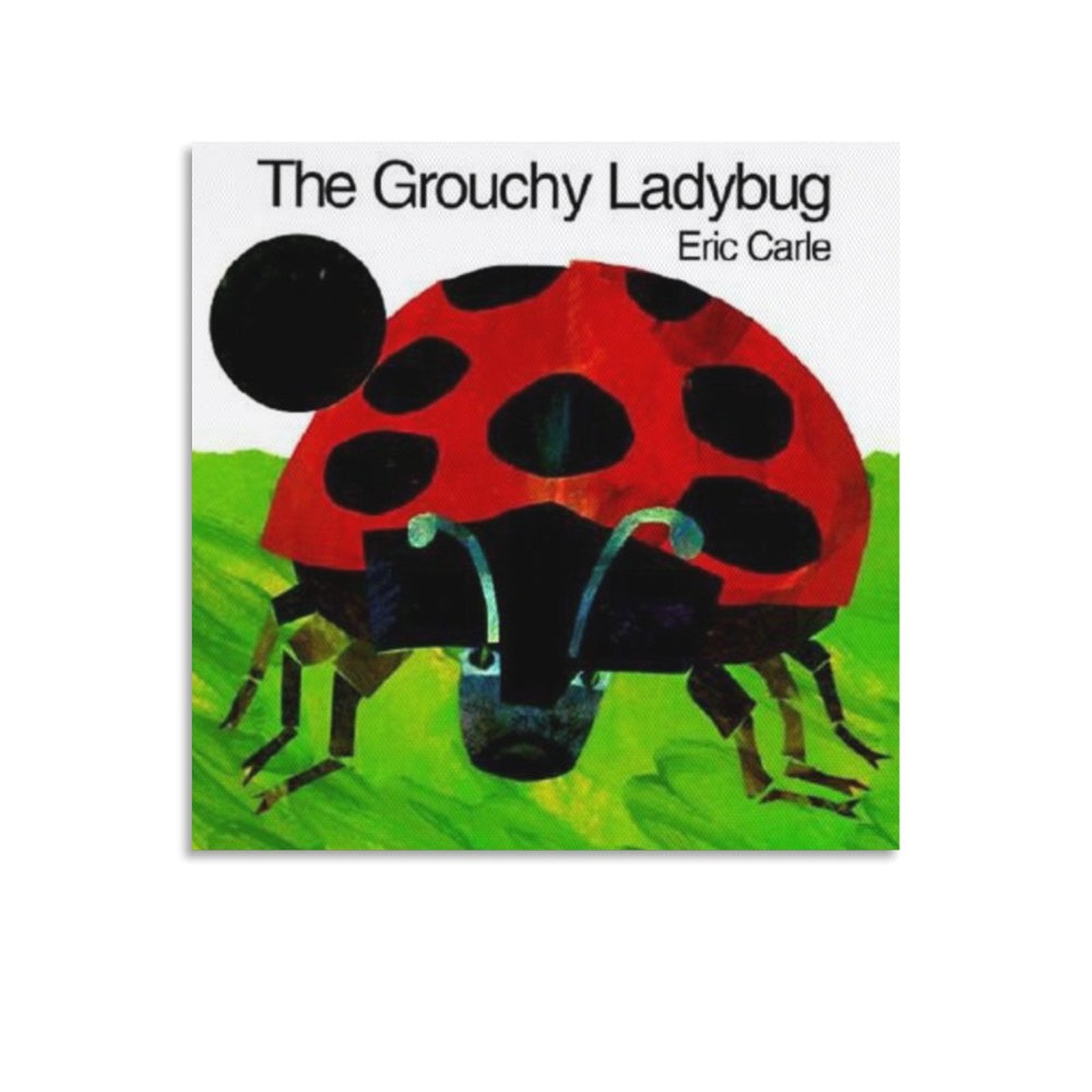 Eric Carle Illustration Print Children's Education Posters (5) Canvas ...