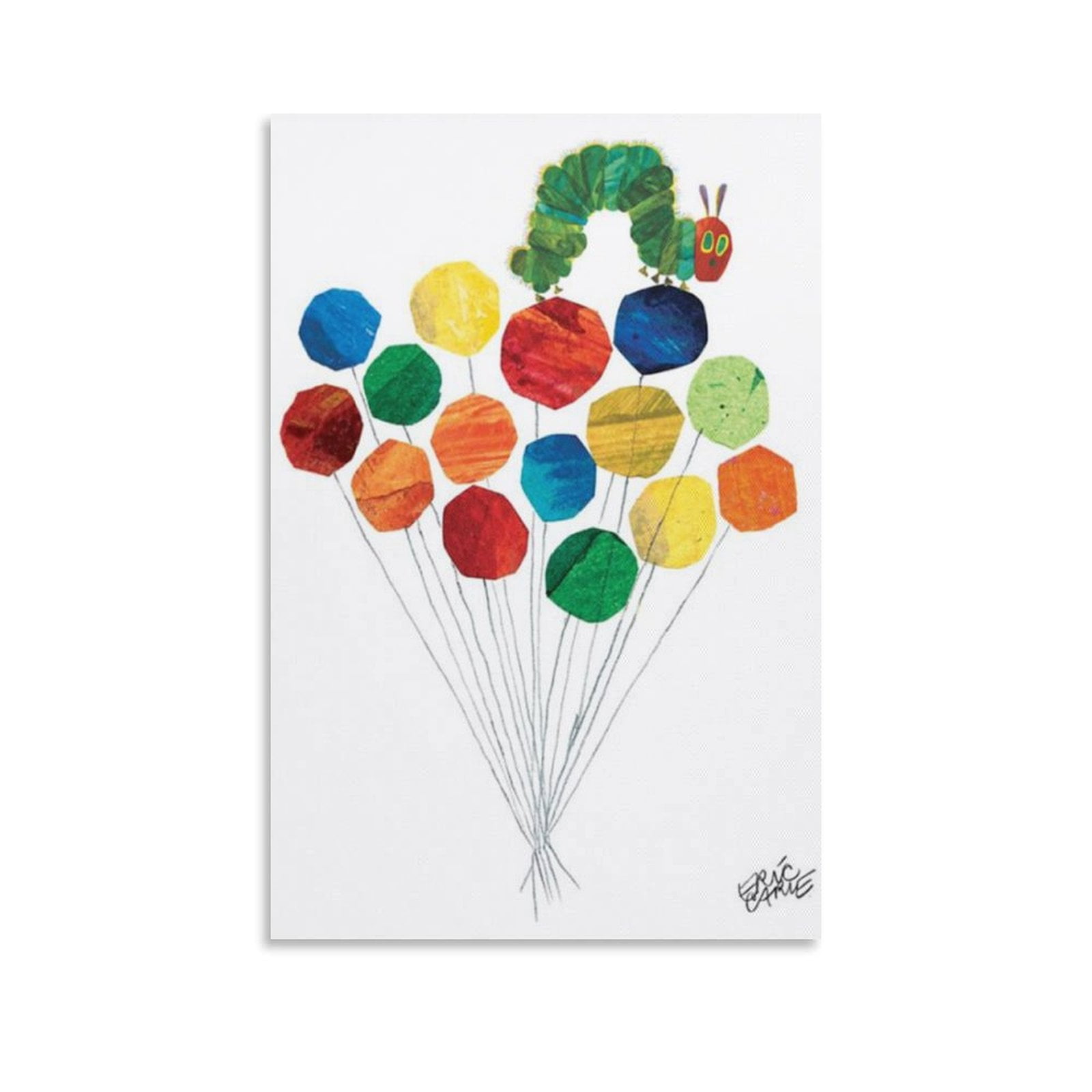 Eric Carle Illustration Print Children's Education Posters (50) Wall ...