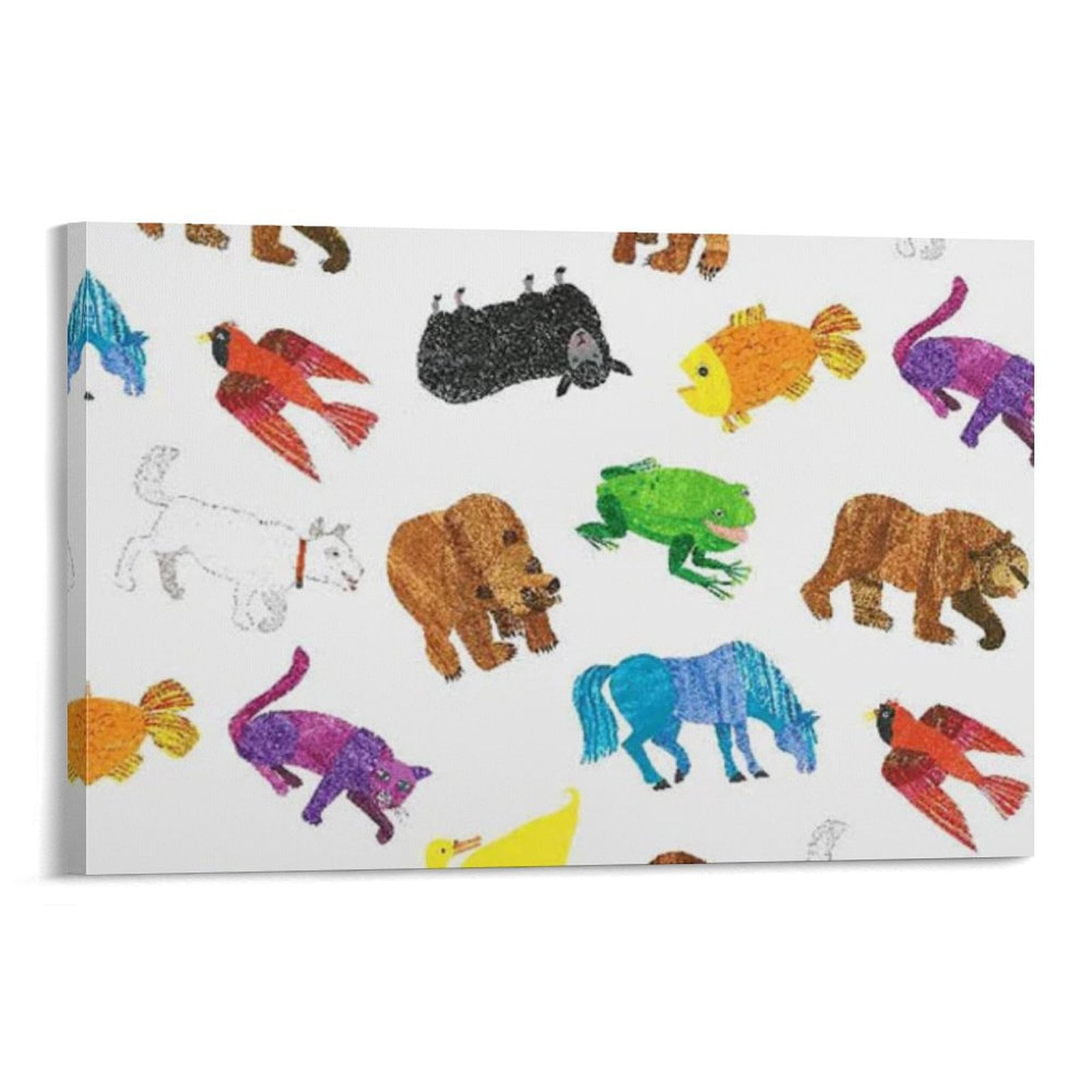 Eric Carle Illustration Print Children's Education Posters (58) Picture ...