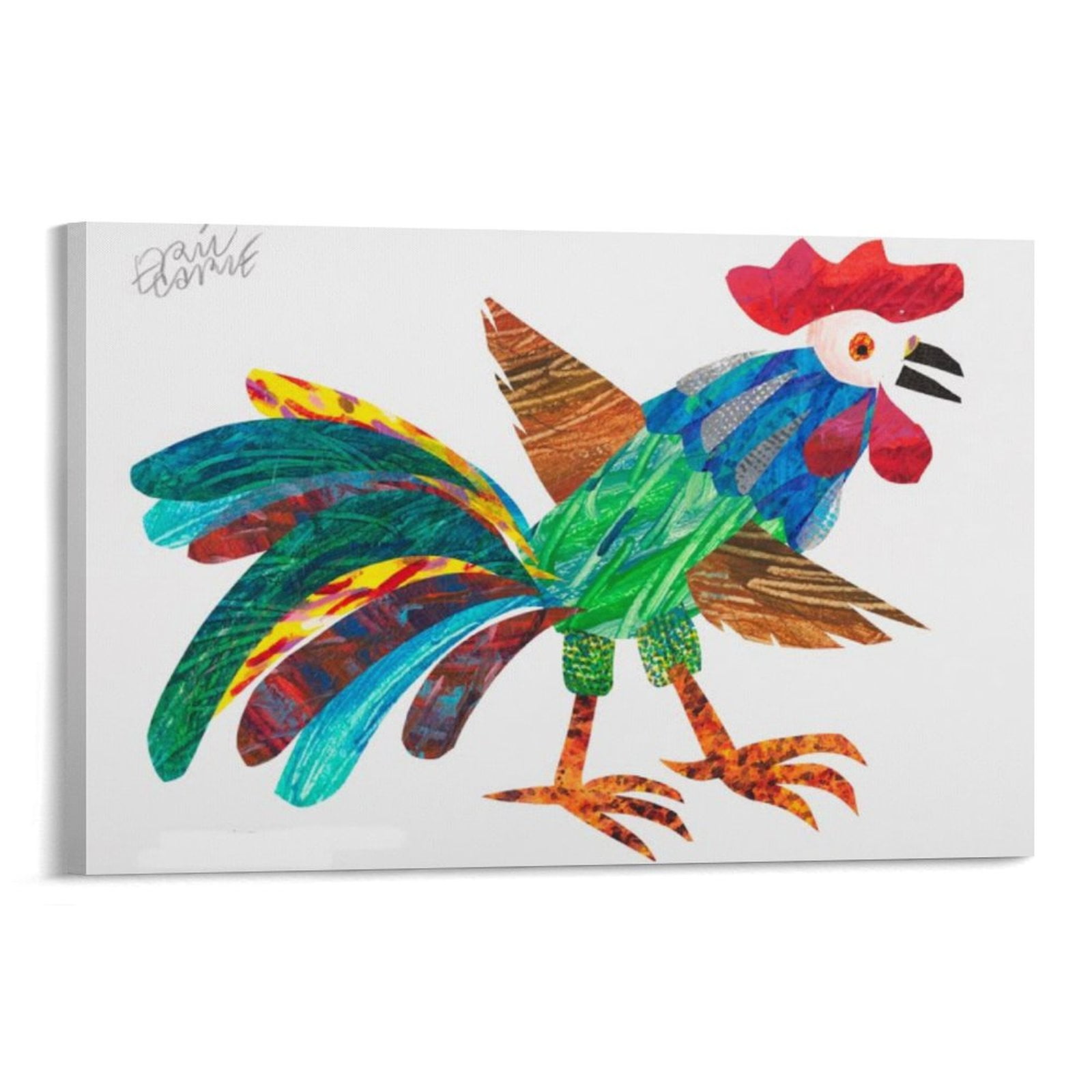 Eric Carle Illustration Print Children's Education Posters (73) Canvas Art Poster and Wall Art ...