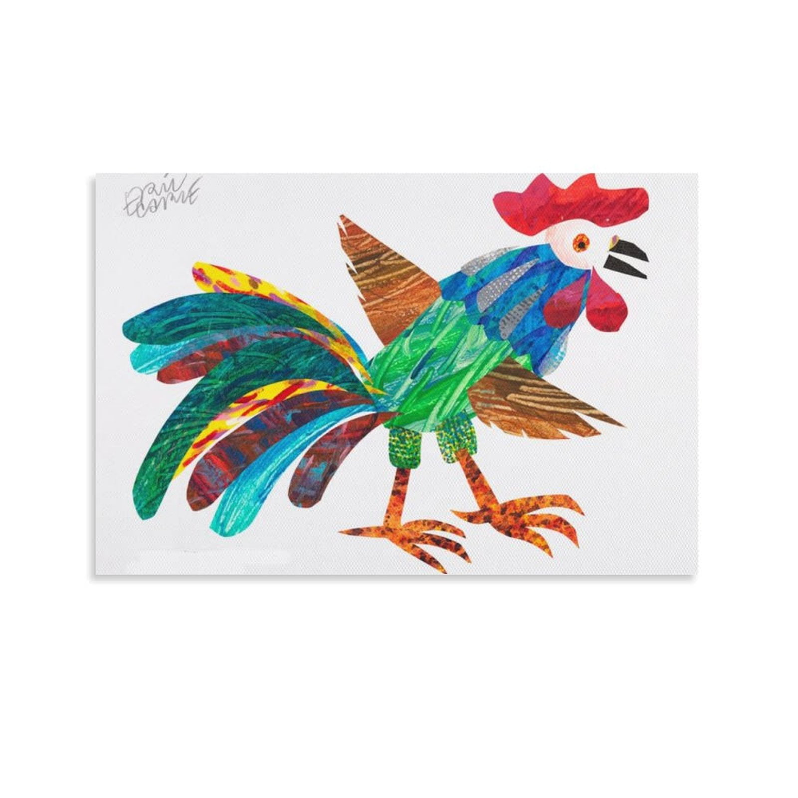 Eric Carle Illustration Print Children's Education Posters (73) Posters ...