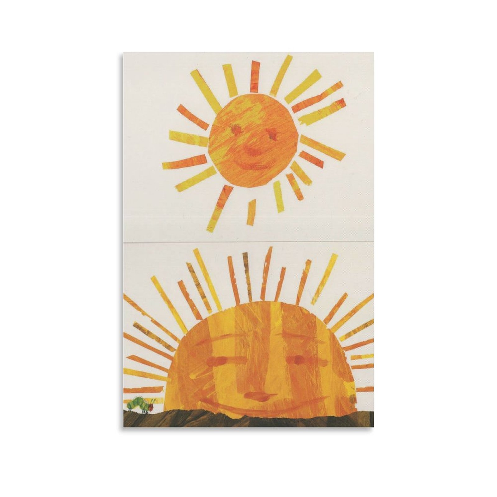 Eric Carle Illustration Print Children's Education Posters (75) Canvas ...