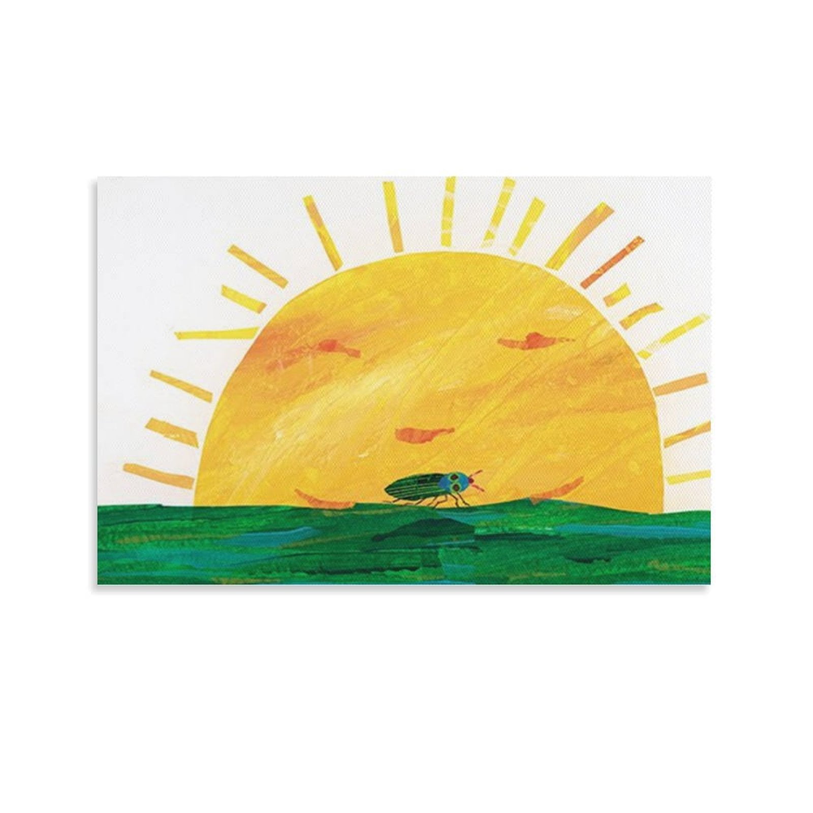 Eric Carle Illustration Print Children's Education Posters (80 ...