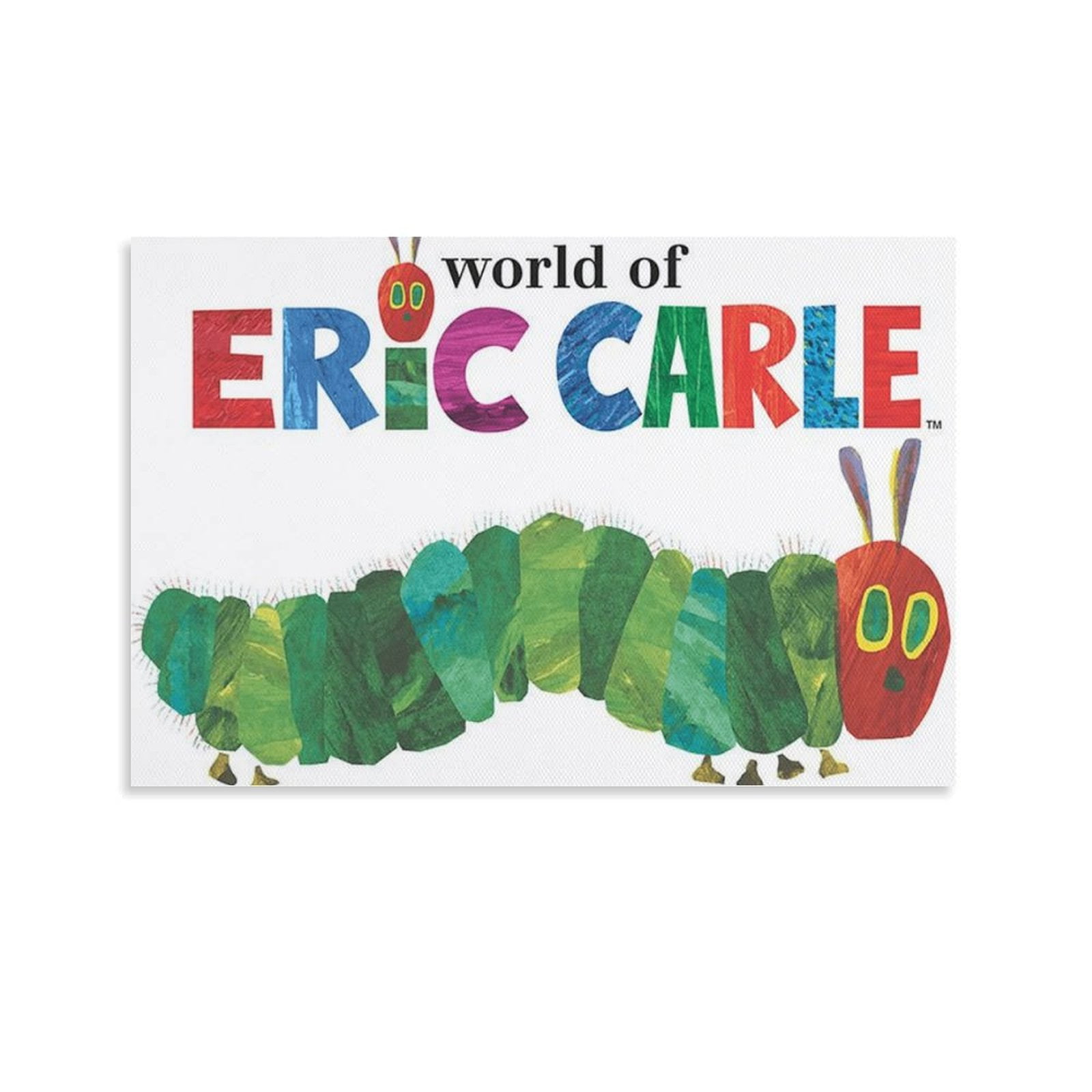Eric Carle Illustration Print Children's Education Posters (81) Posters ...