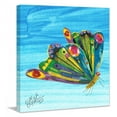 Eric Carle Rainbow Butterfly Art Print on Premium Canvas - Walmart.com