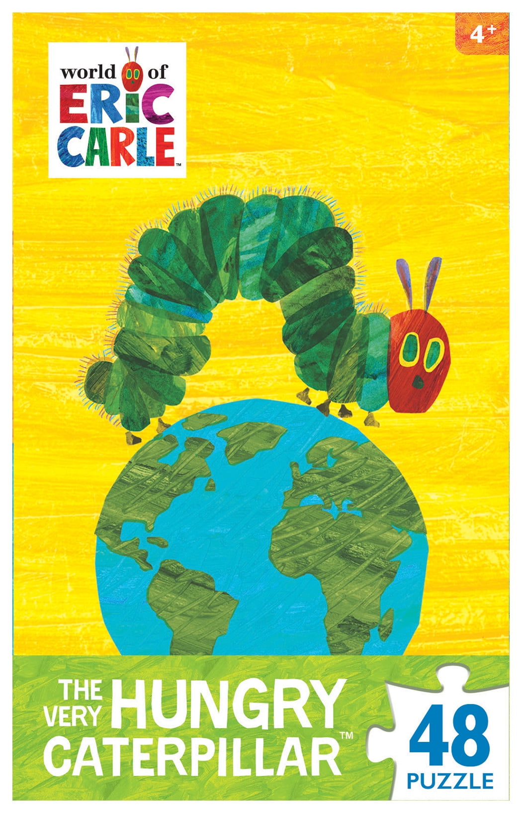 Eric Carle The Very Hungry Caterpillar 48 Pieces Interlocking Jigsaw ...
