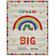 Eric Carle Elementary Pink Alphabet Kids Area Rug Pink/Blue, 35"x51 ...